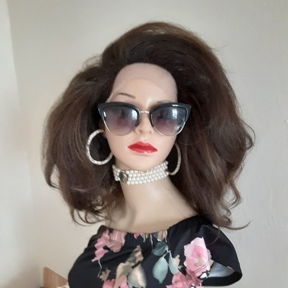 Hair | Drag Queen Wigs Brown Lace Front | Poshmark